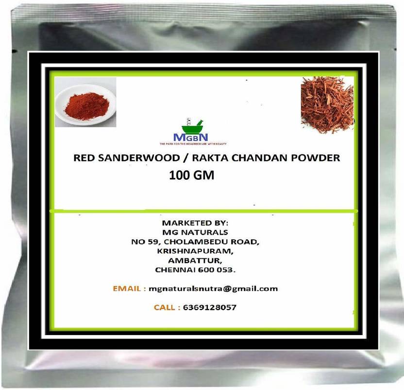 MGBN RED SANDERWOOD/RAKTA CHANDAN POWDER 100 GM - Price in India, Buy ...