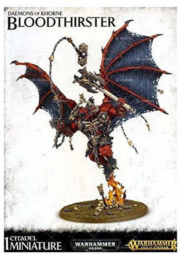 Games Workshop Warhammer Fantasy / Warhammer 40K Khorne Bloodthirster ...