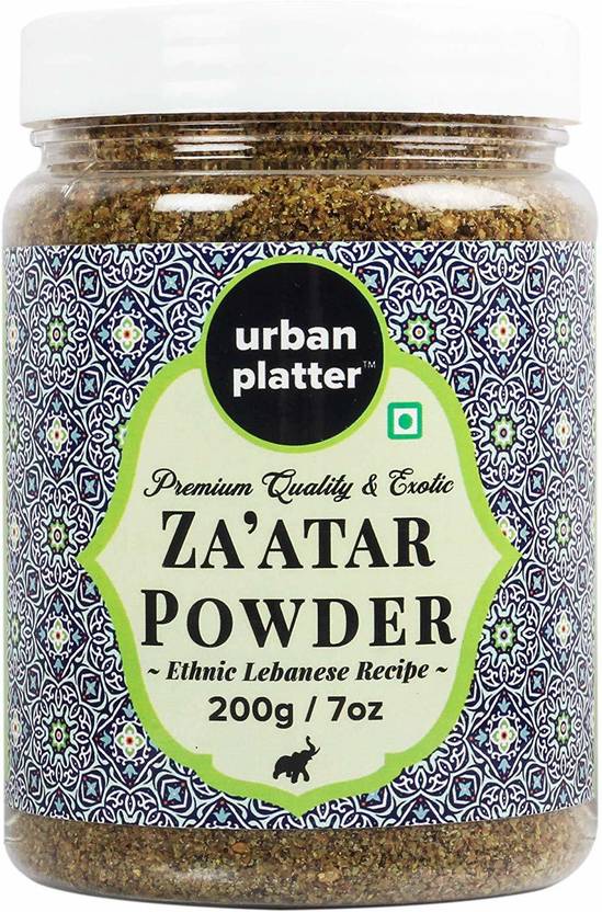 urban platter Zaatar Powder, 200g [All Natural, Herby, Traditional ...