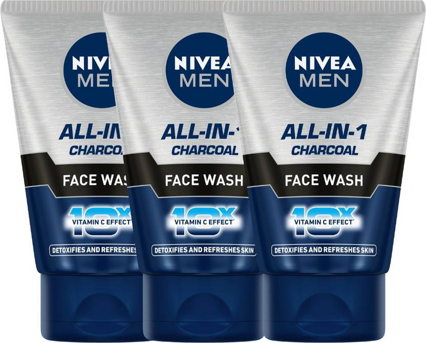 Nivea Oil Control All In 1 100 Ml Pack Of 3 Face Wash Price In