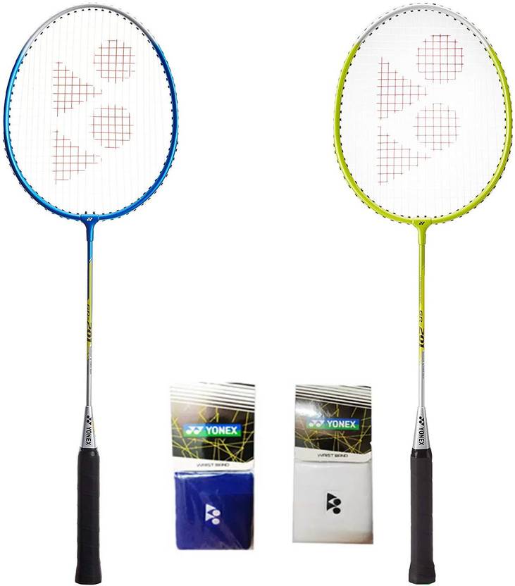 YONEX GR-201 Badminton Racket With Wrist Band Badminton Kit - Buy YONEX ...