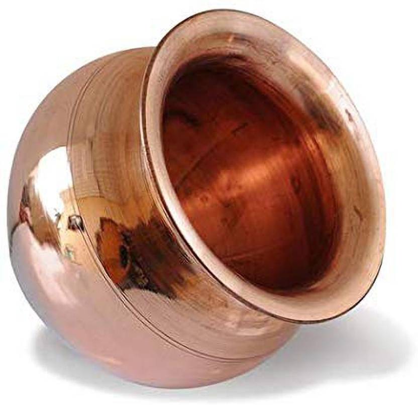 Flipkart.com | Shree Poojan Pure Copper Kalash / Tambe ka Lota Copper ...