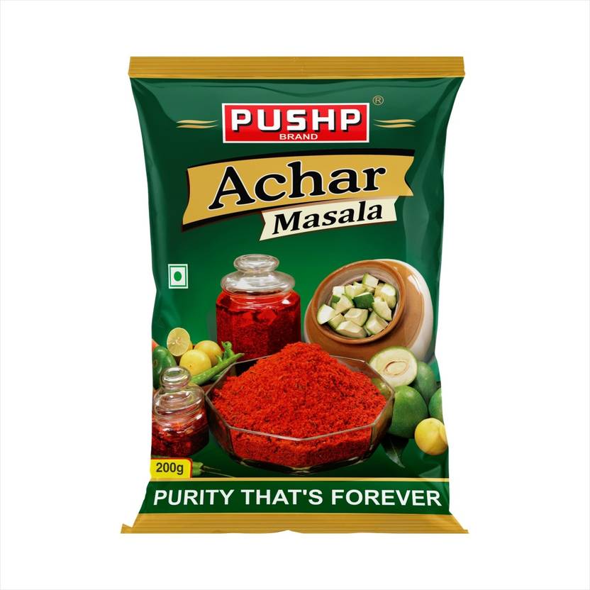 Pushp Brand Pushp Achar Masala 200g Price in India - Buy Pushp Brand ...