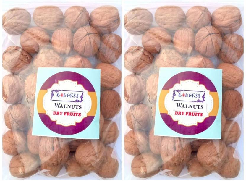 Goddess Premium Walnuts 100 grams each (Pack of 2) Walnuts Price in ...