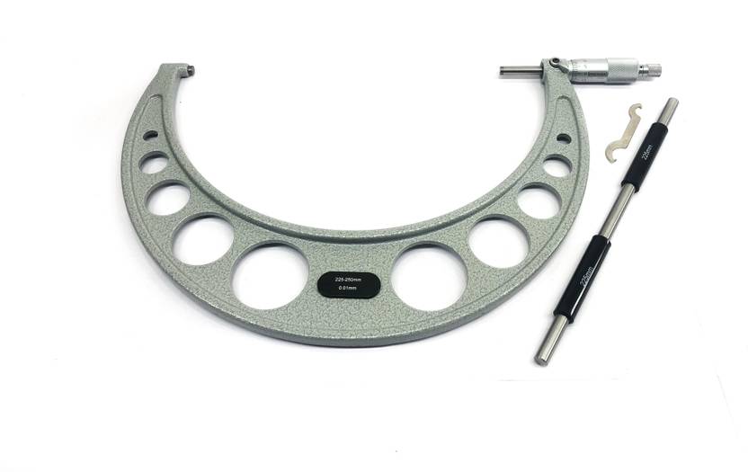 PRECISION TECHNOLOGIES OUTSIDE MICROMETER WITH CALIBRATION CERTIFICATE ...