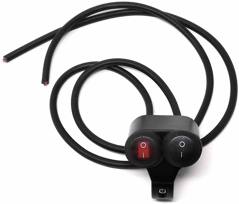 TRP TRADERS 12V Motorcycle Handlebar Switches with Backlight 7/8 ...