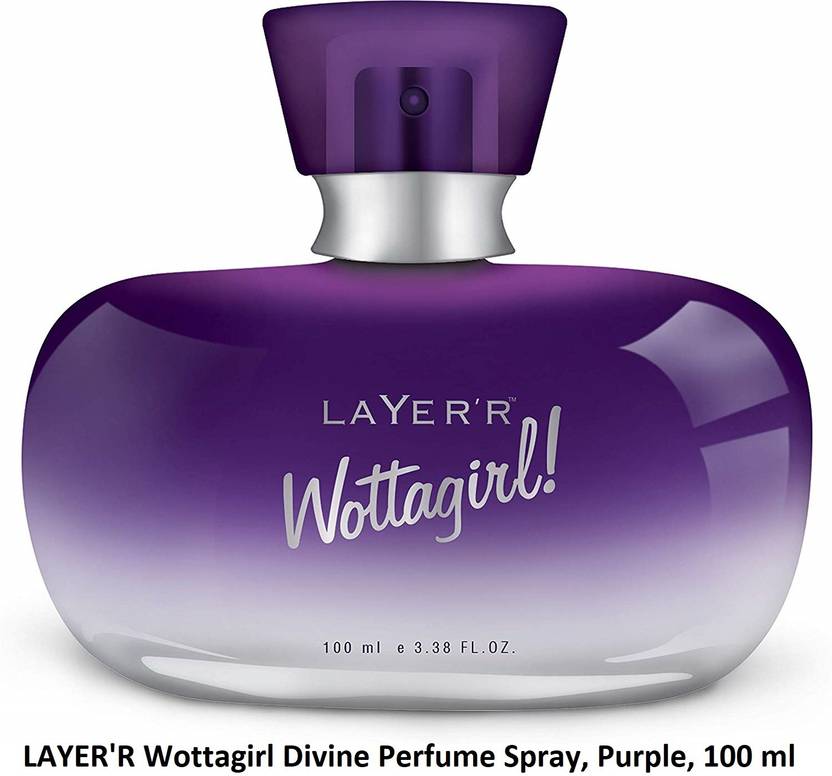 Buy LAYER'R wottagirl adore perfume spray purple 100ml Perfume - 100 ml ...