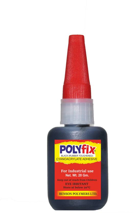POLYFIX Black Cyanoacrylate Glue (Rubber Toughened) Adhesive Price in ...