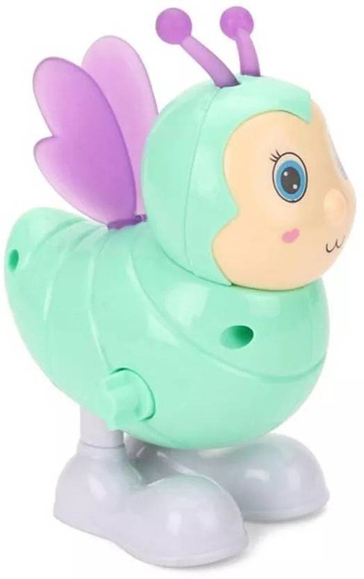 EMOB Cute Mini Bee Shape Key Winding Wind Up Toy for Toddlers - Cute ...