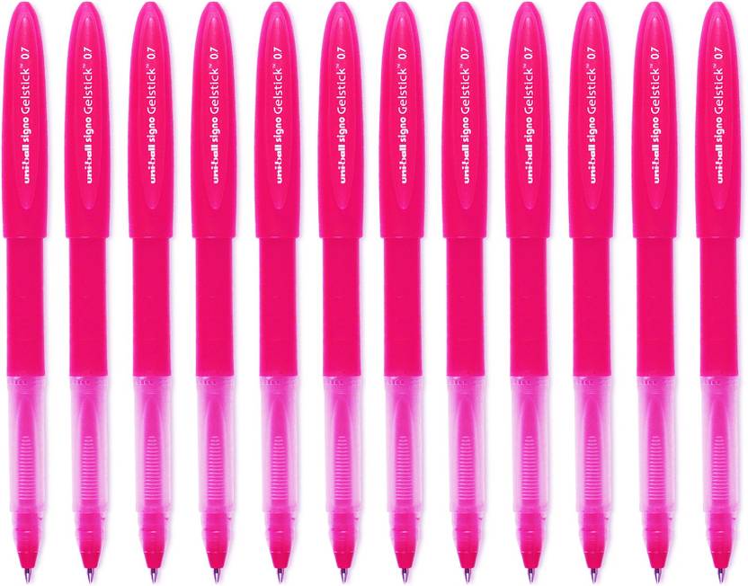 uni-ball Signo Gelstick 0.7mm Pink Gel Pen - Buy uni-ball Signo ...