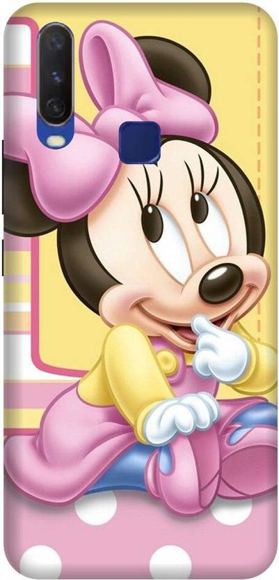 KARJUN Back Cover for Vivo U10, Cute Taddy Multicolour Printed Back ...