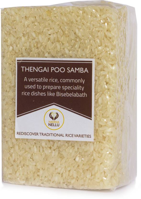 Namma Nellu Traditional Rice Thengai Poo Samba Boiled Rice Medium Grain Unpolished Price In