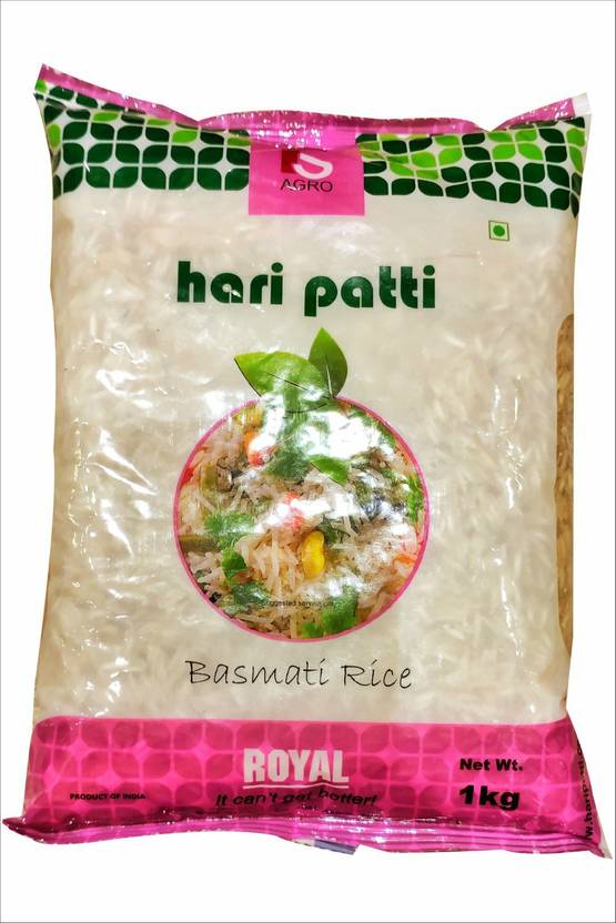 Hari Patti ROYAL BASMATI RICE 1 KG (PACK OF 3) Basmati Rice (Long Grain ...