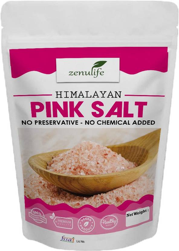 zenulife Himalayan Pink Salt Powder 800 Gm Himalayan Pink Salt Price in ...