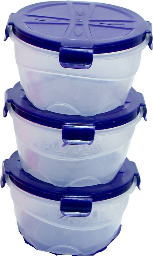 Flipkart.com | Lush Unbreakable Transparent 200 ml Container Purple ...