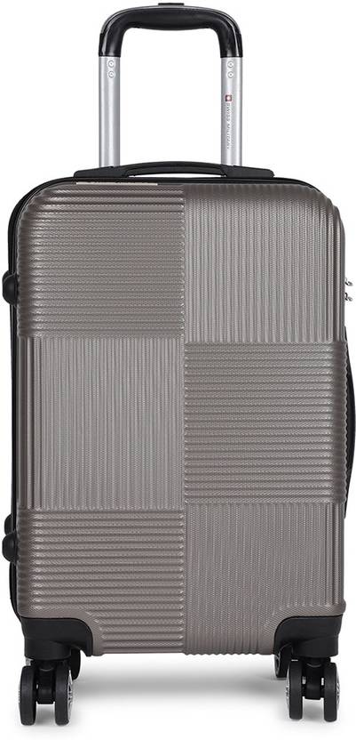 SWISS MILITARY TROLLEY BAG Cabin Suitcase - 20 inch Brown - Price in ...