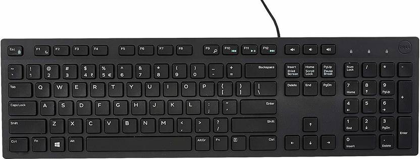 DELL KB 216 Wired USB Desktop Keyboard - DELL : Flipkart.com