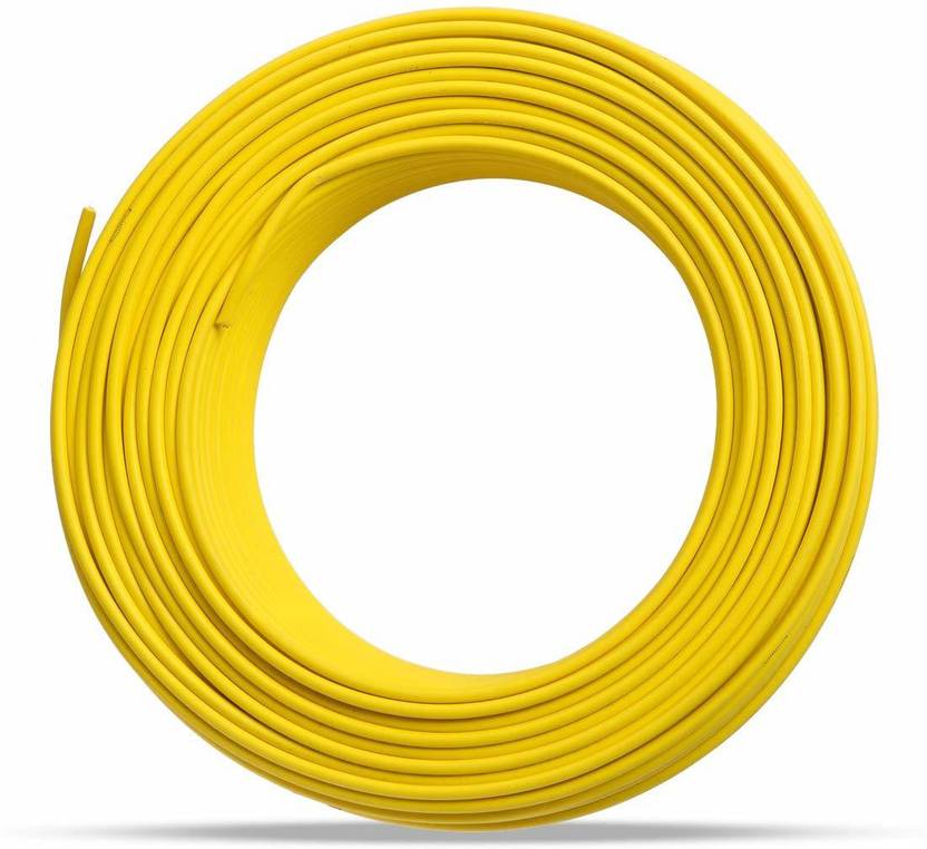 Hosper PVC 1 sq/mm Yellow 90 m Wire Price in India - Buy Hosper PVC 1 ...