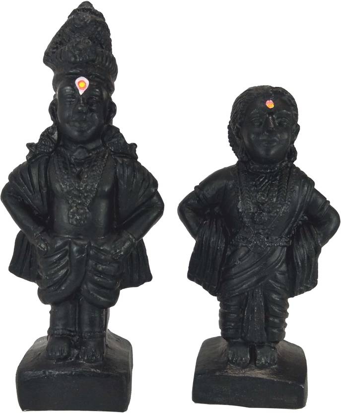 craftmantra Vitthal Rukmini Murti Decorative Showpiece - 11 cm Price in ...