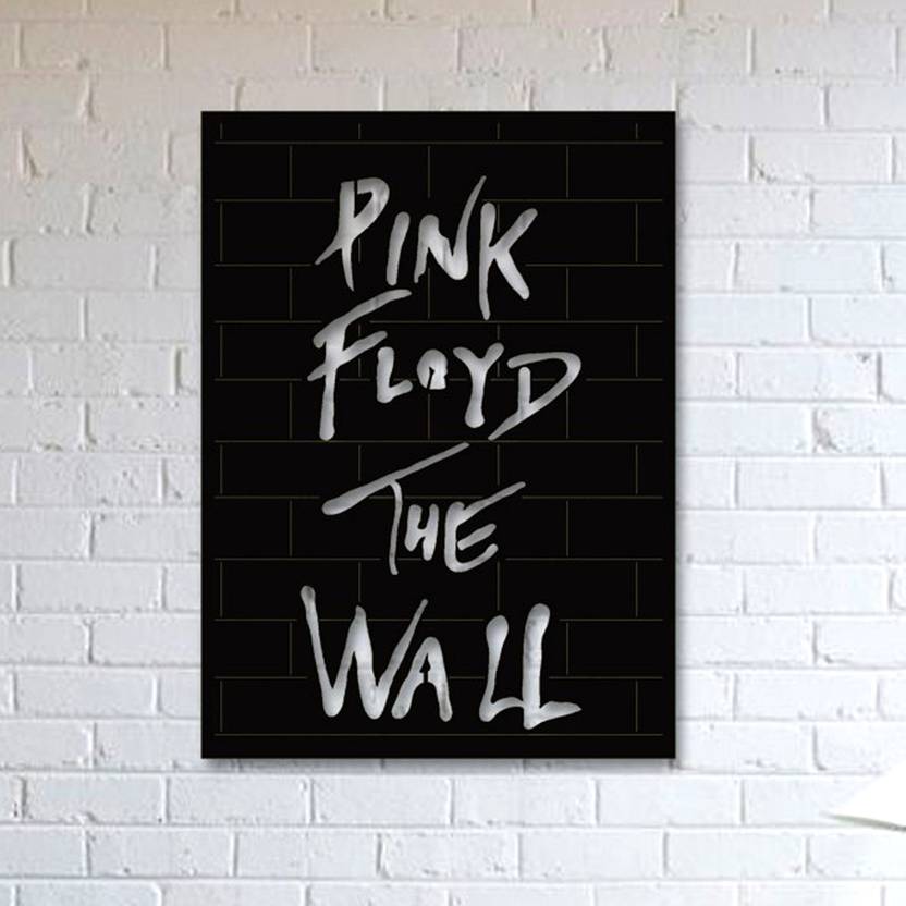 SR OVERSEAS The 3D Wall Art PINK FLOYD WALL ART 124(Black)Suitable for ...