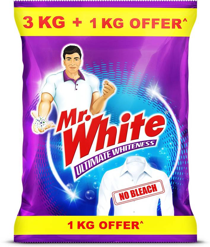Mr. White Detergent Powder 3 kg Price in India - Buy Mr. White ...