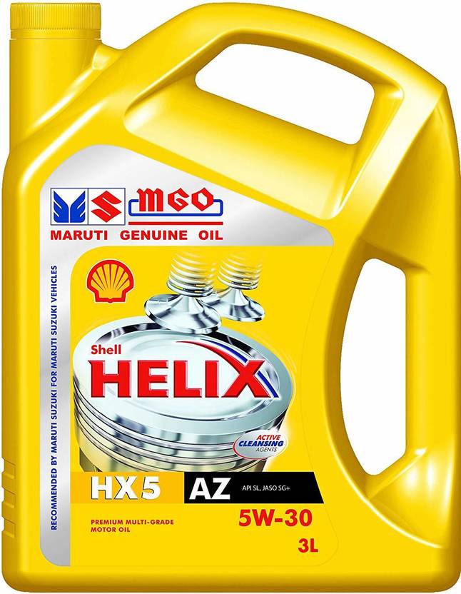 Shell 550031383 Shell Helix HX5 550031383 MGO 5W-30 API SL Mineral ...