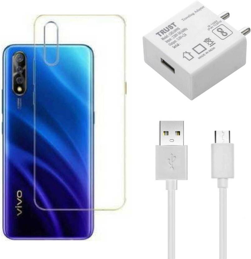 Trust Wall Charger Accessory Combo for Vivo Z1x Price in India - Buy ...