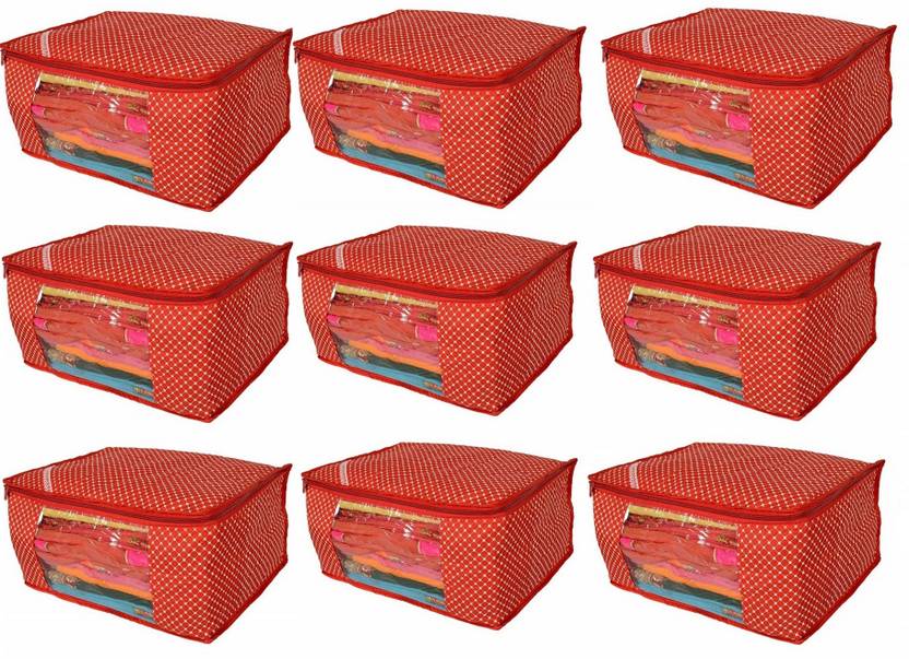ShubhKraft Packing Saree Cover Saree Case Sari Pouch Storage Bag ...