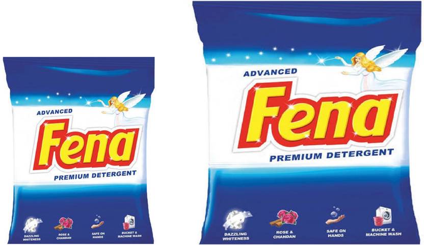 Fena Detergent Powder 1 KG AND 4 KG (PACK OF 2) Detergent Powder 5 ...