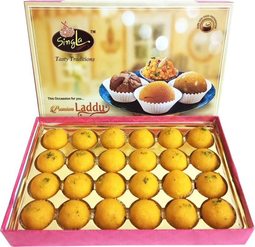 Singla Sweets Premium Banarsi laddu 1kg Box Box Price in India - Buy ...