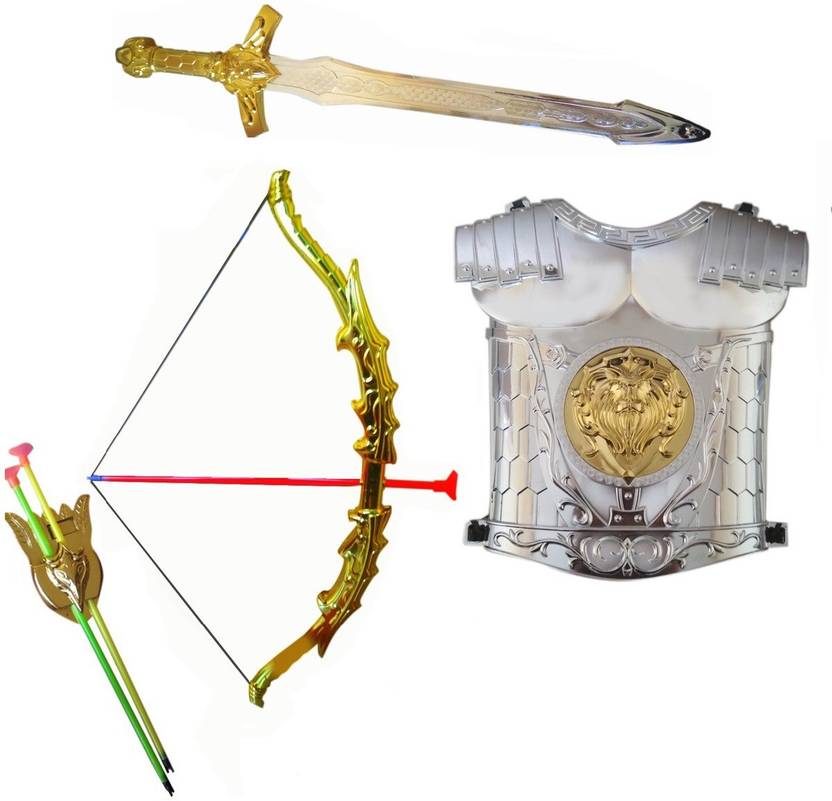 IndusBay Bahubali warrior Weapon Toy set Fancy Dress Kids Cosplay ...