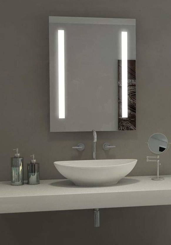 ARANAUT TWO SIDE WHITE LED MIRROR Lighted Mirror Price in India - Buy ...