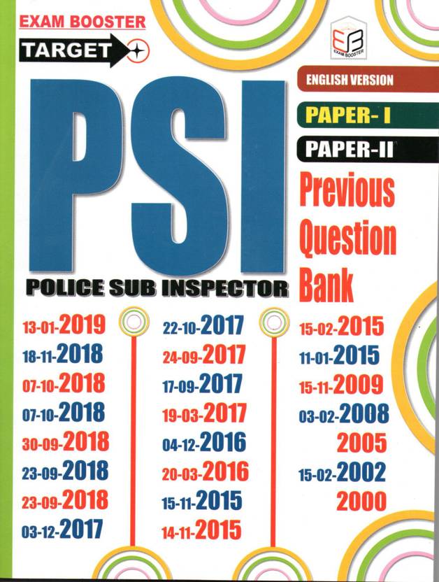 PSI Previous Question Papers With Answers Paper 1 & 2 (English Version ...