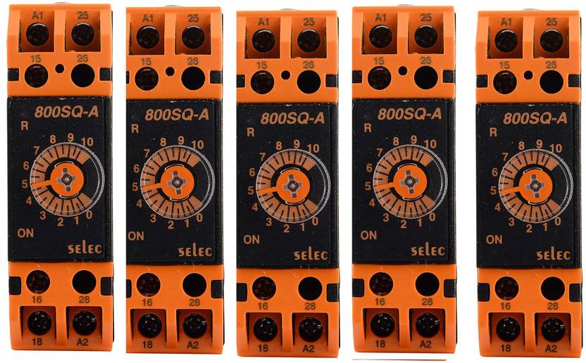 Selec 800 SQ-A [Pack of 5] Programmable Electronic Timer Switch Price ...