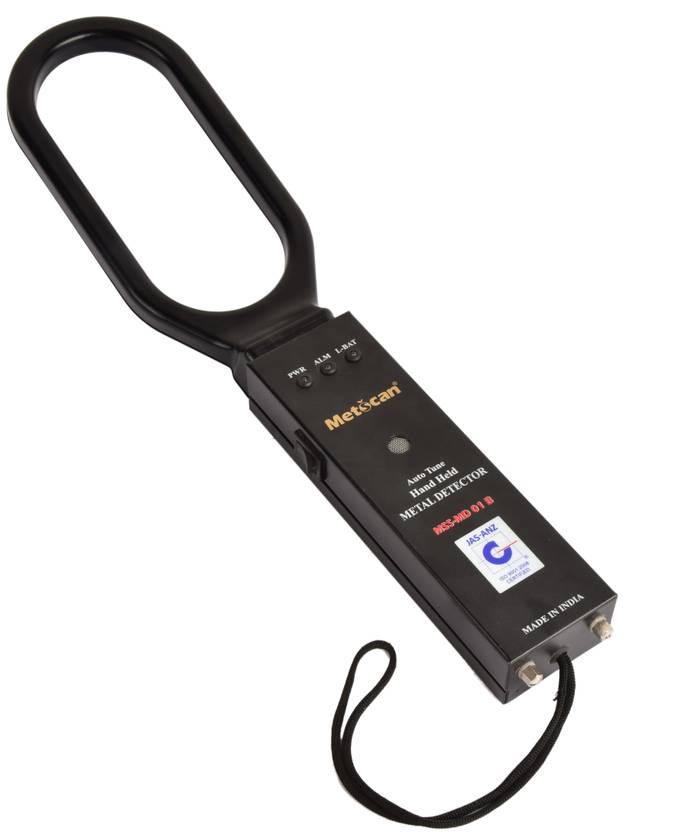 Metscan Metal Detector Wall Mount Sensitivity and Beep Vibration Alert ...