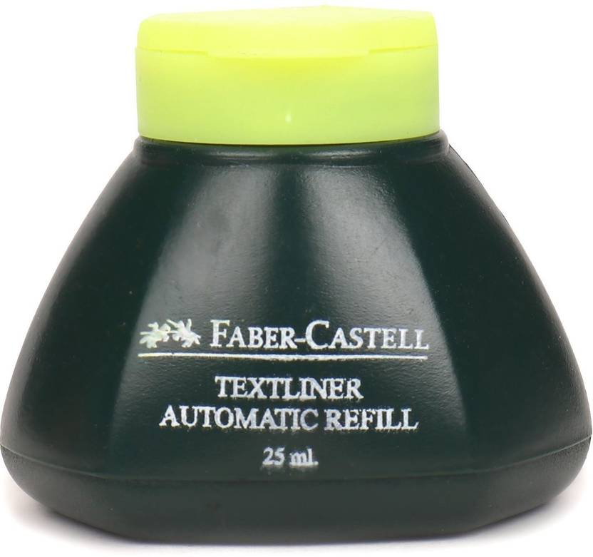 FABER-CASTELL Yellow Textliner Automatic Refill 25ML 25 ml Marker ...