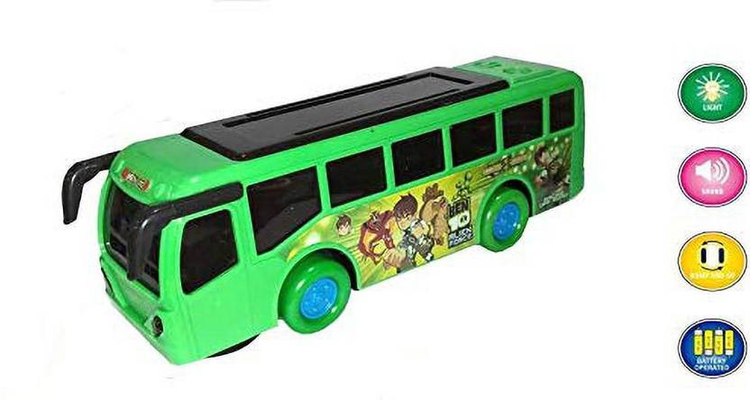 SKENT BEN-10 Musical Bus Musical Toy For Kids - BEN-10 Musical Bus ...