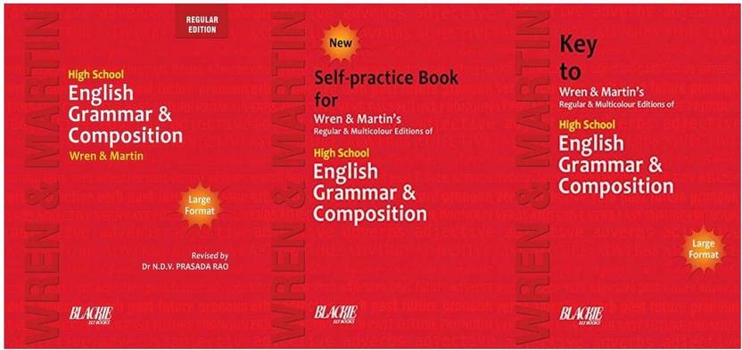 Hight School English 3 BOOK COMBO Pack (3 IN 1) English Grammar ...