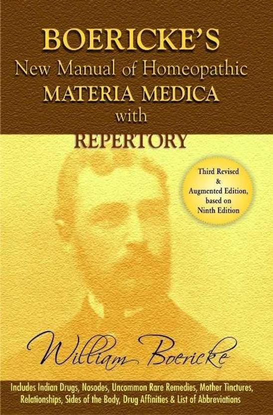 New Manual of Homoeopathic Materia Medica & Repertory with Relationship ...
