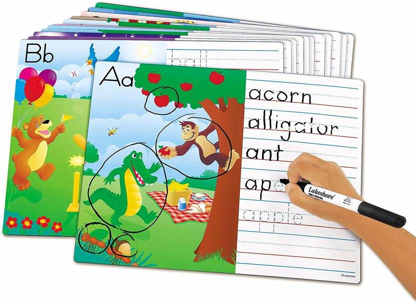Lakeshore Learning Materials Find & Write Alphabet Cards Price in India ...