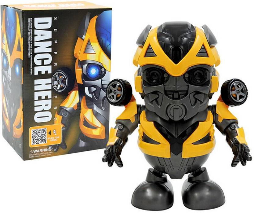 Richuzers Cute Little Dancing Transformer Dance Hero Bumblebee Action ...