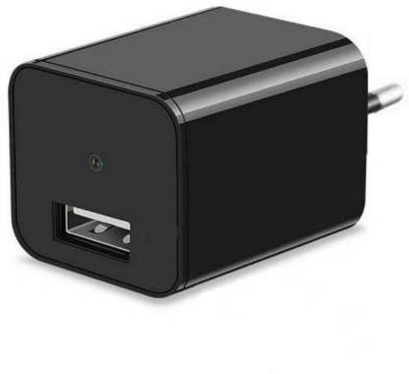ParvCart Spy Charger Camera 1920x1080P Full HD Recording Plug and Play ...