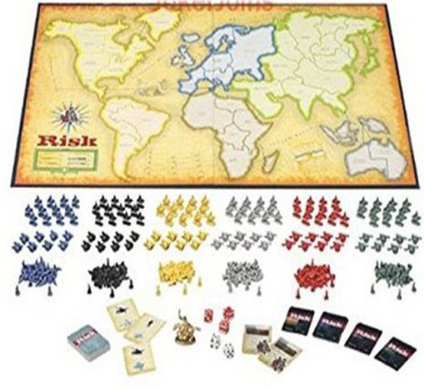 TOY STORE Risk Original The legendary Game For Your Champ On His/Her ...