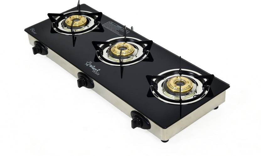 Sigri-wala Glass, Aluminium, Steel Automatic Gas Stove Price in India ...