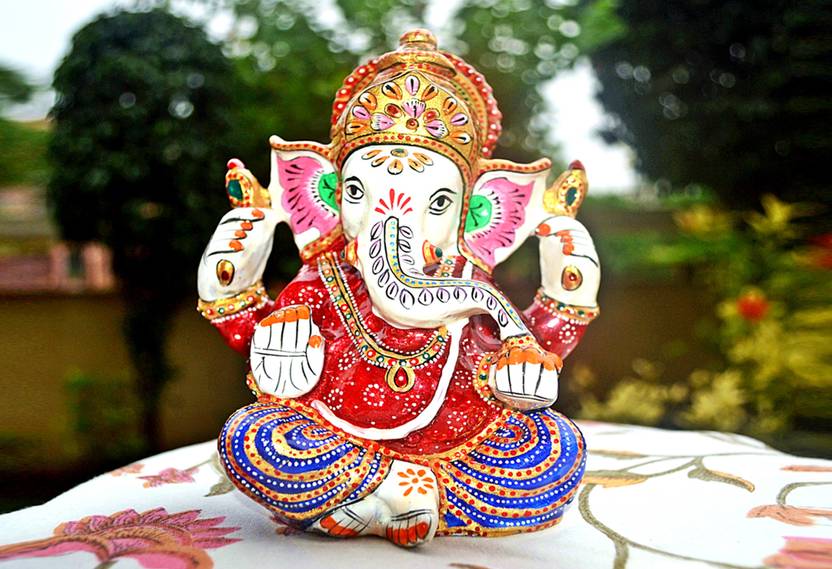 Ganpati Bappa Wallpapers Fully WaterProof Vinyl Sticker Poster For ...