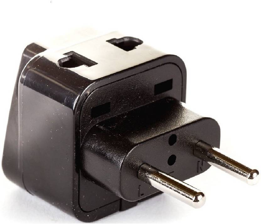 OREI India to Europe, Turkey, Spain Type C Travel Adapter Plug - 2 in 1 ...