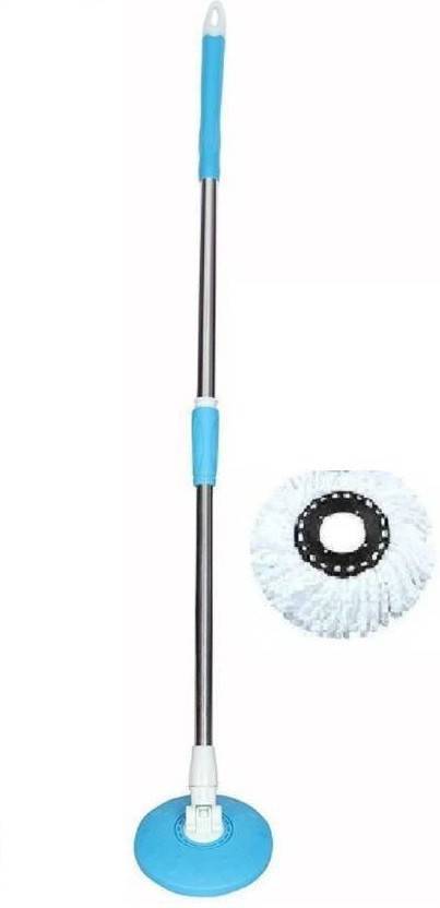 Montreal ® universal Magic Mop 360 Degree Rotating Mop stick , Mop Rod ...
