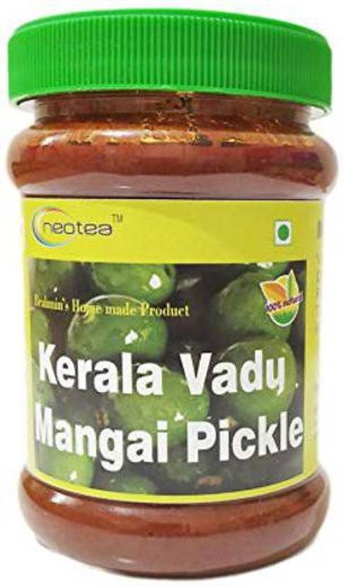 neotea Homemade Kerala Vadu Mangai Pickles/Pickled, 300g Mango Pickle ...