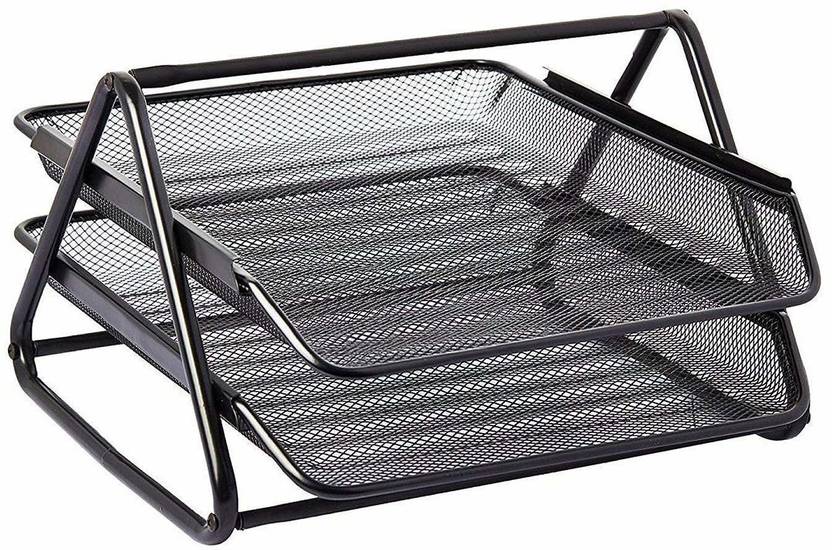 Flipkart.com | THR3E STROKES 2 Compartments Metal Metal Mesh 3 Tier ...