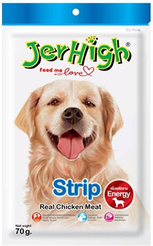 jerhigh Jerhigh Dog Treats, 70 GM (Pack of 3) (Strip 70 GM) Dog Treat ...